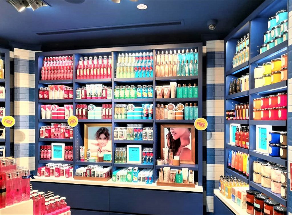 BATH & BODY WORKS - IN GRID Design